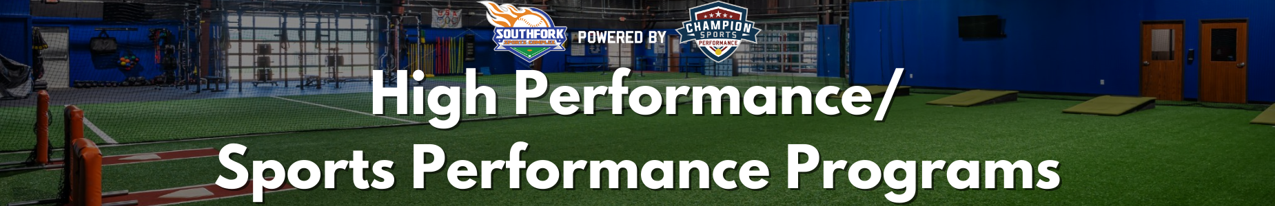 High Performance/Performance Plus - Southfork Sports Complex